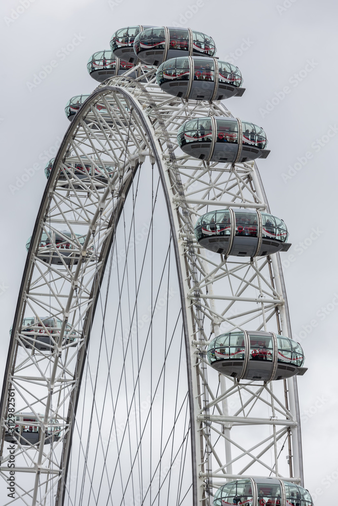 London Eye Close Up