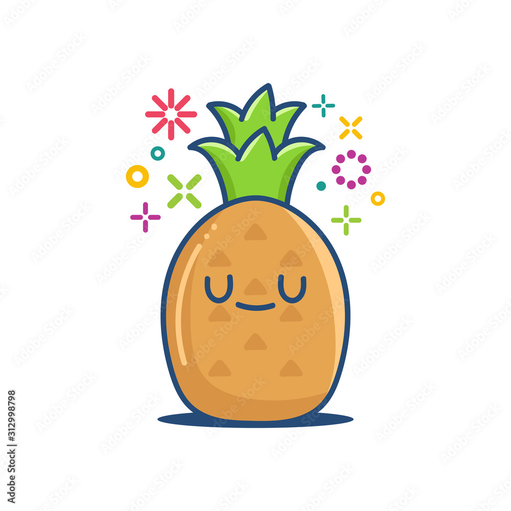 Pineapple Emoticon