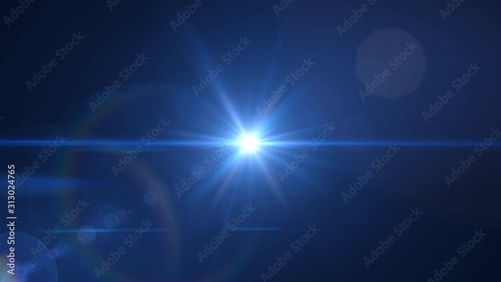 Optical lens flare effect. 4K resolution. Very high quality and ...