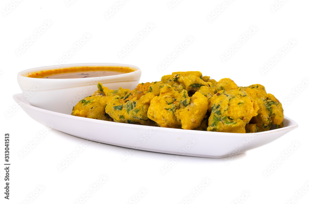 Indian Favourite Street Fried Food Pakora Also Know as Pakoda, Bhajiya ...