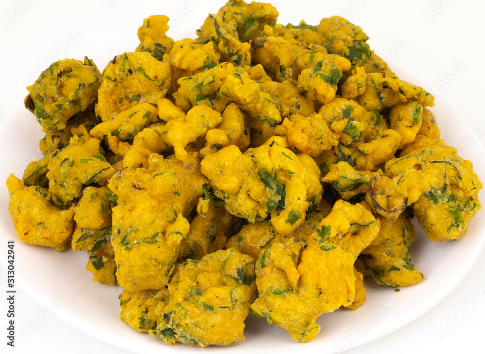 Indian Favourite Street Fried Food Pakora Also Know as Pakoda, Bhajiya ...