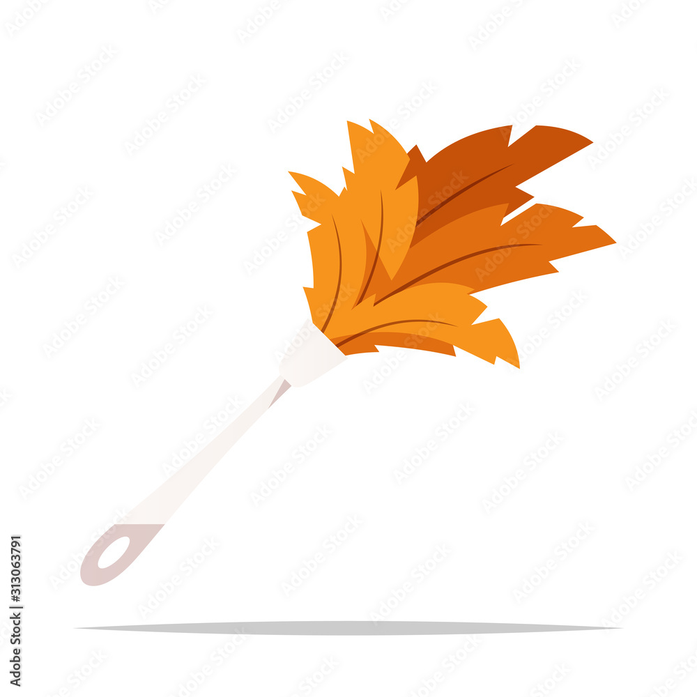 Feather Duster Illustration