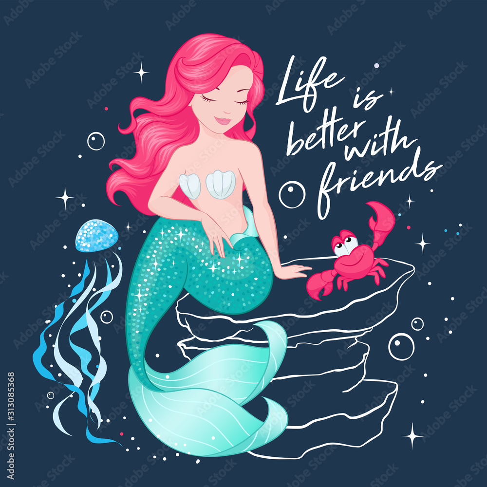 Beautiful Mermaid Wallpaper
