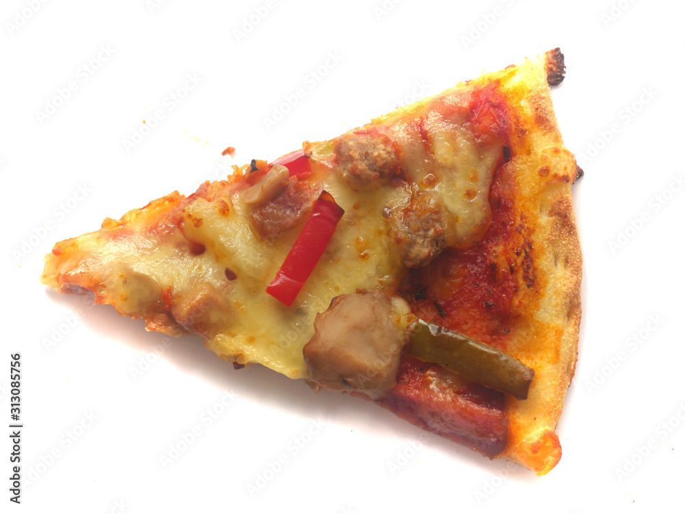 Triangle Shaped Pizza