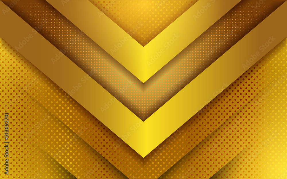 Luxury modern gold background. Realistic light effect on textured ...