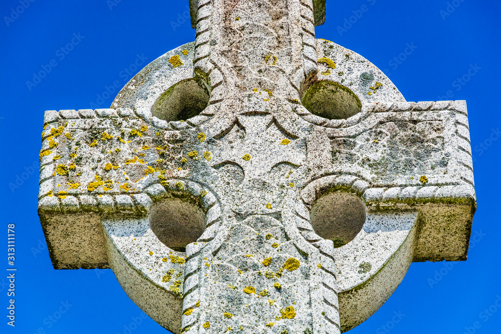 Ancient Stone Celtic Cross