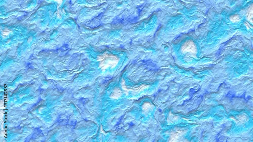 Liquid paint looping animated background. Fluid flowing wavy texture ...