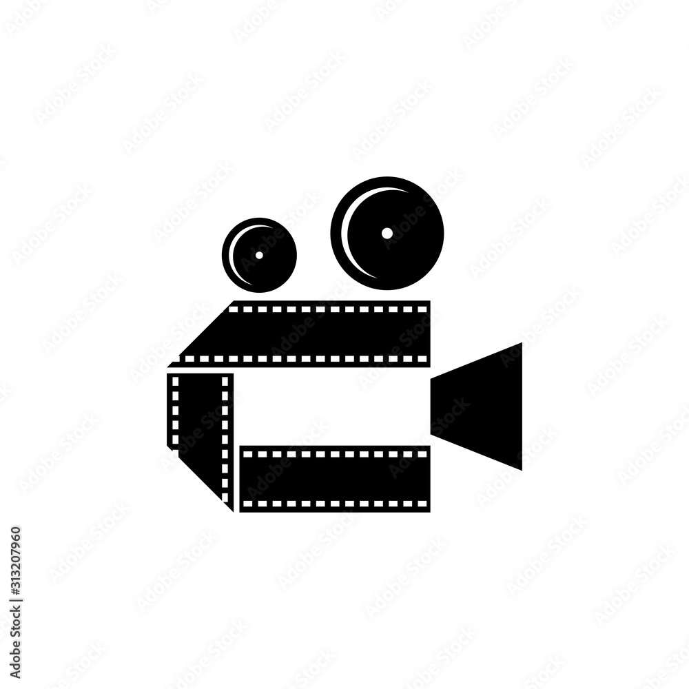 Movie Camera Logo Design