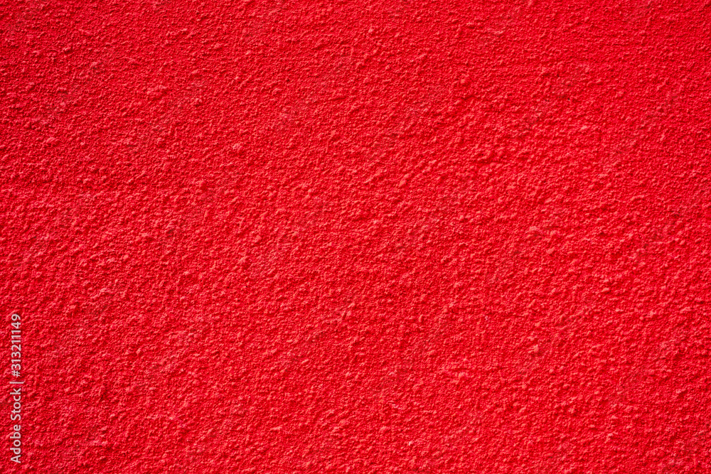 bright red wall with small details of roughness texture surface Stock ...