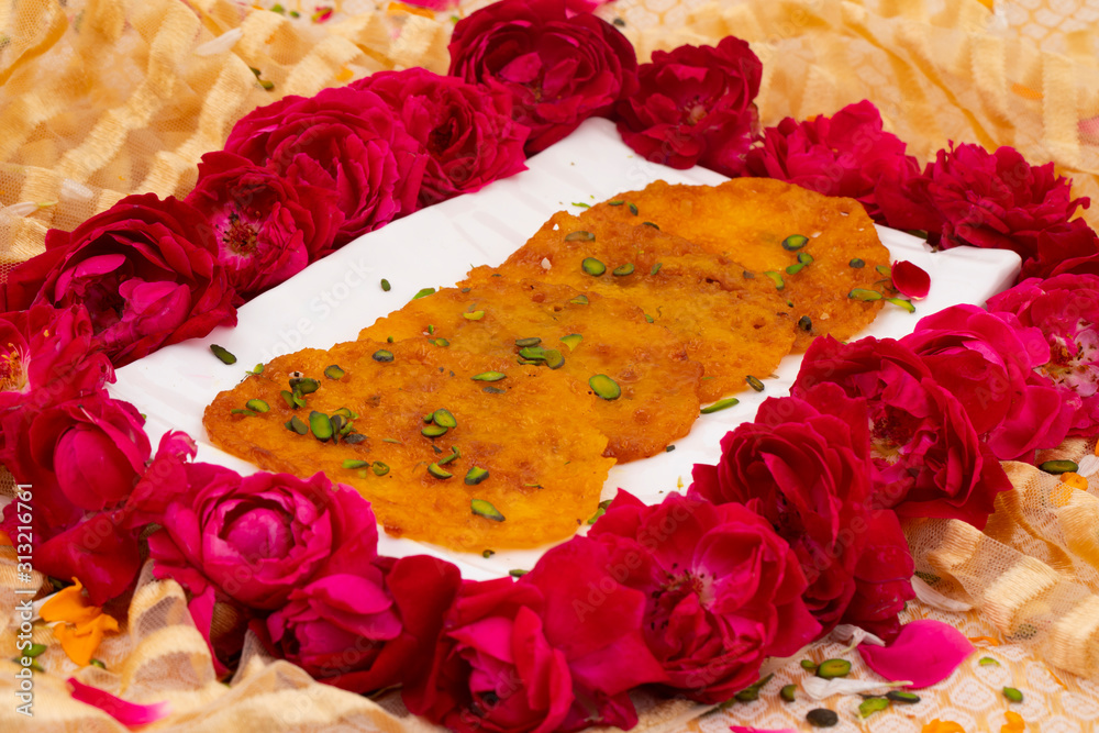 Indian Traditional Popular Sweet Food Malpua or Amalu Are Small Sweet ...