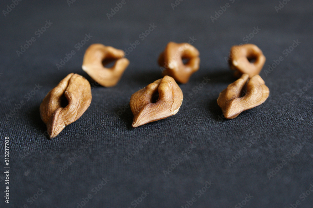 heartnuts. heart shaped nut. The heartnut is a native of Japan Stock ...