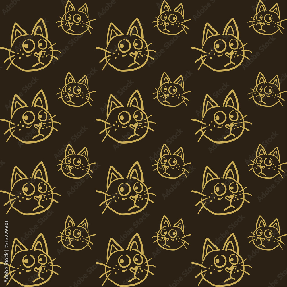 Cat Background Pattern