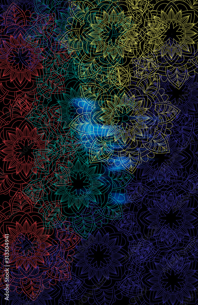 Colorful shape background design, Texture background design Stock ...