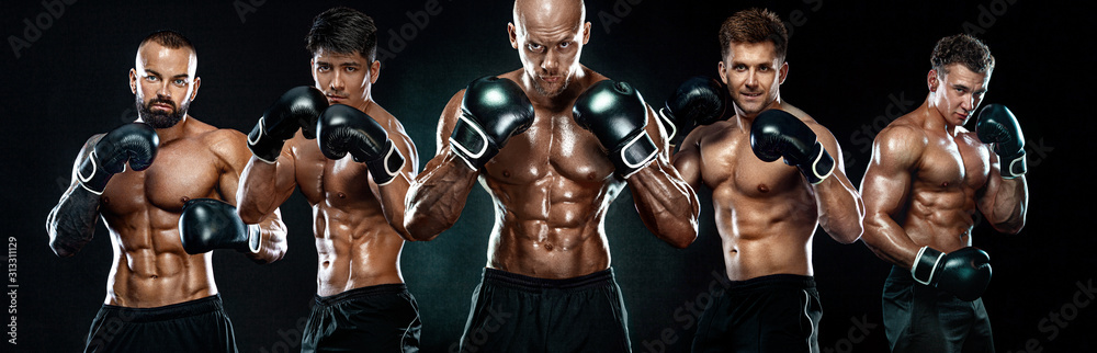 Boxing concept. Sport and fitness motivation. Individual sports ...