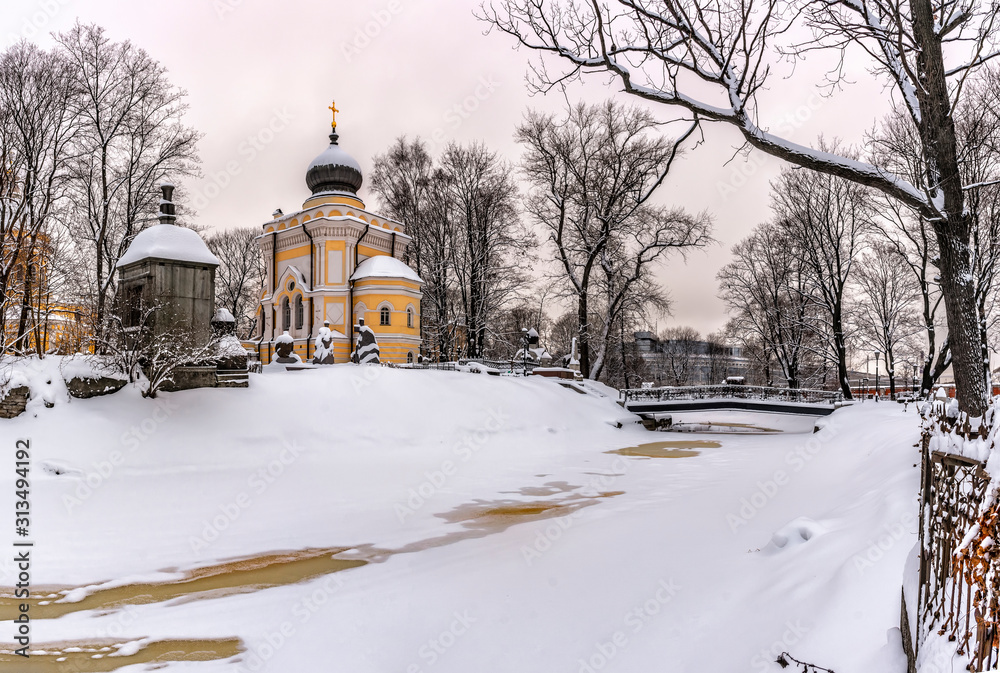 Nikolskoe cemetery is one of the three graveyards of the Alexander ...