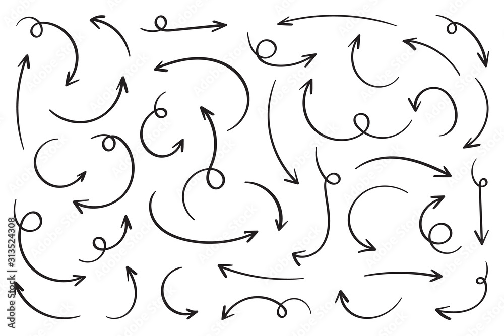 Creative arrow design collection Stock Vector | Adobe Stock