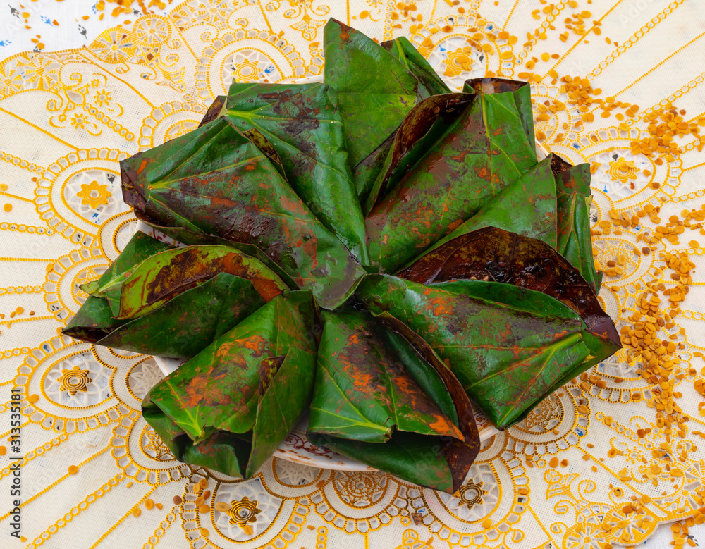 Indian Traditional Mouth Freshener Sweet Paan Also Known as Masala Paan ...