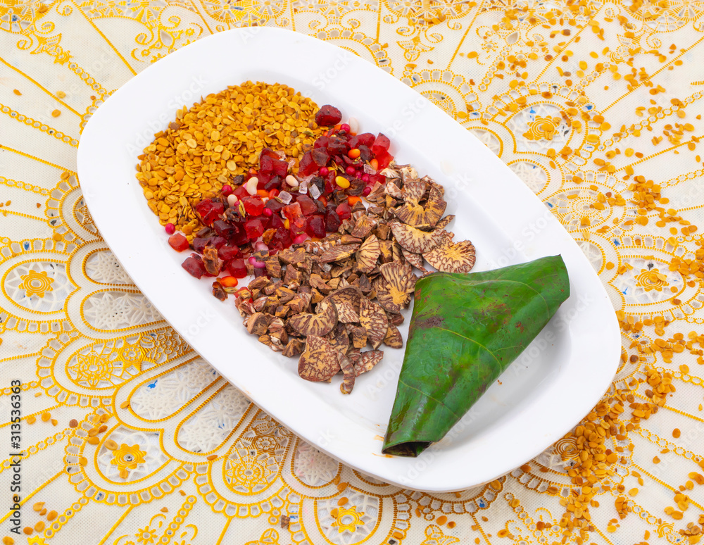 Indian Traditional Mouth Freshener Sweet Paan Also Known as Masala Paan ...