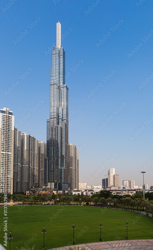 Saigon Vietnam, Dcember 2019 - Landmark 81 is a super-tall skyscraper ...