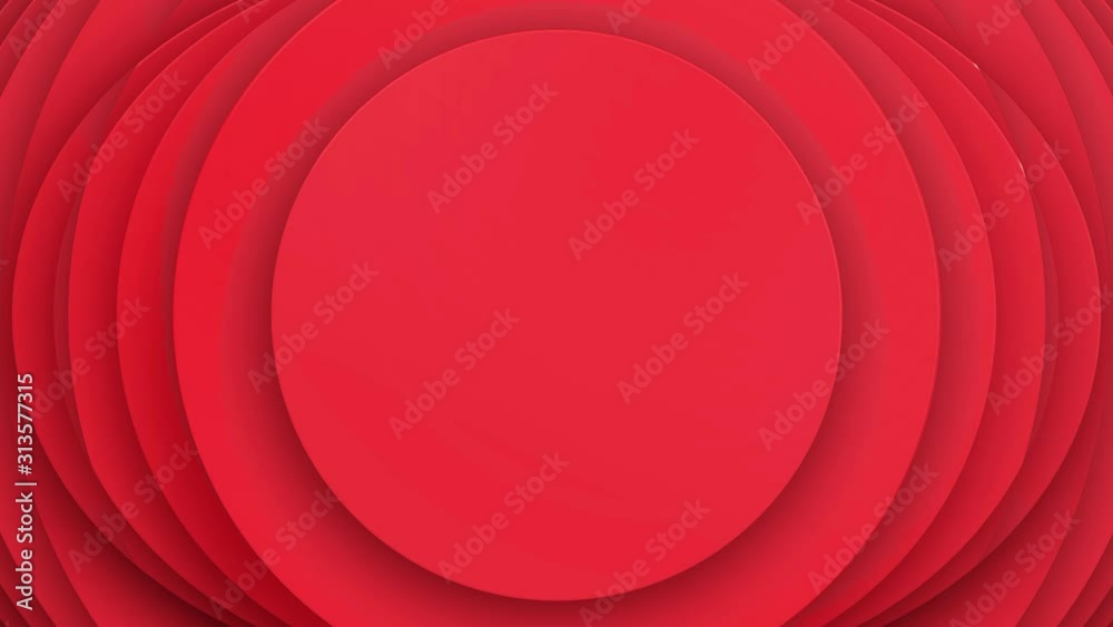 Red abstract banner template, horizontal advertising banner. FB Red ...