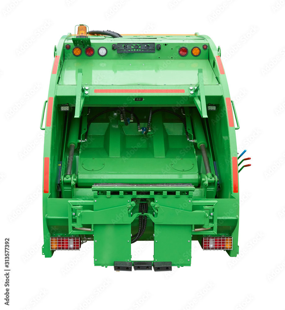 Mechanism of the rear loader Stock Photo | Adobe Stock