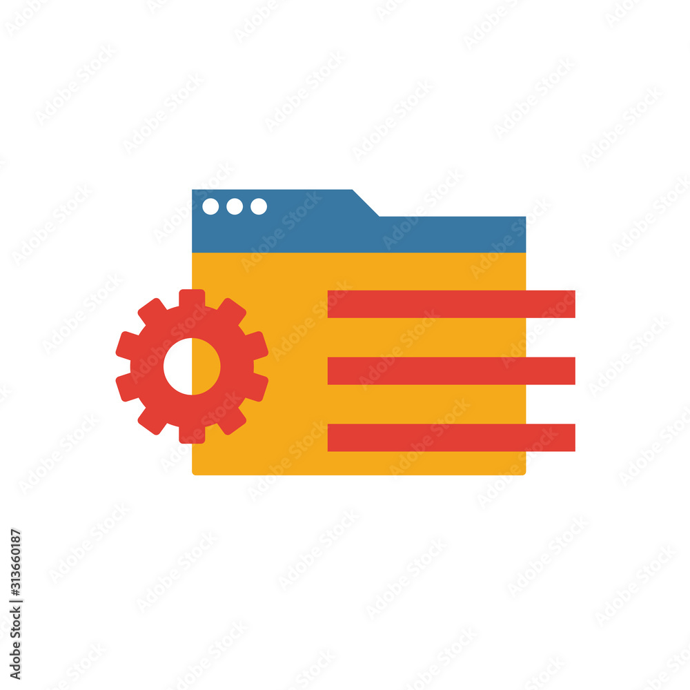 Content Management icon. Simple element from web development icons ...