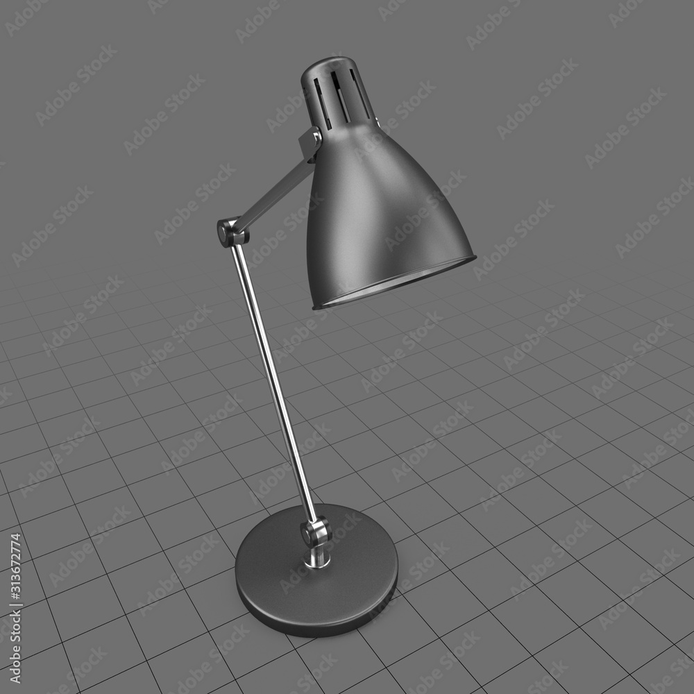 Modern table lamp Stock 3D asset | Adobe Stock