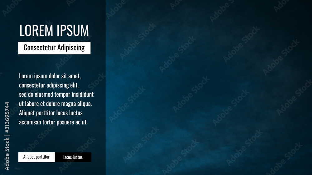 Minimal Corporate Text Slides Stock Template | Adobe Stock