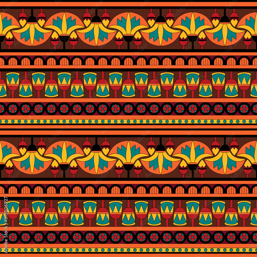 Bright Tribal Patterns Backgrounds