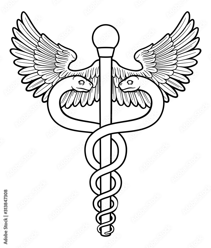 Doctor Symbol Snake Staff