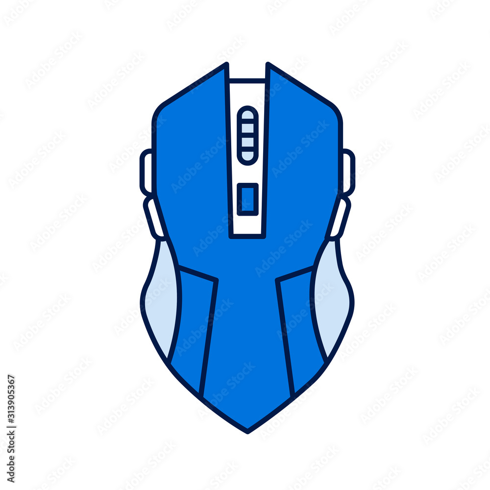 Computer Mouse Coloring Page