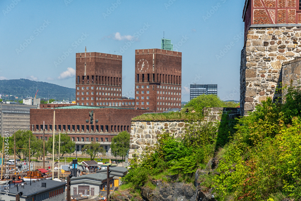 Oslo / Rathaus Stock Photo | Adobe Stock