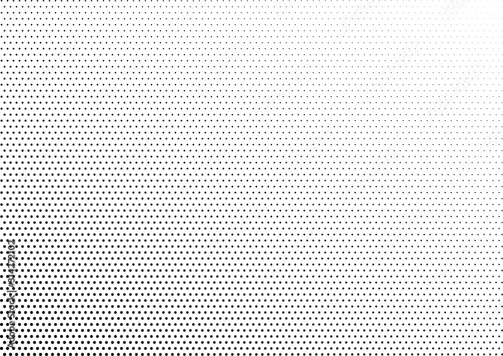 Abstract halftone dotted background. Monochrome pattern with dot and ...
