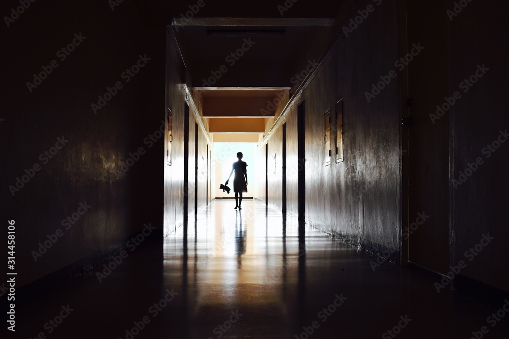 Creepy School Hallways
