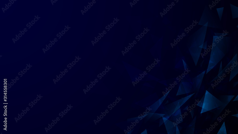 Dark Blue Abstract Network Technology Background Futuristic Connection Technology Backdrop Cyber