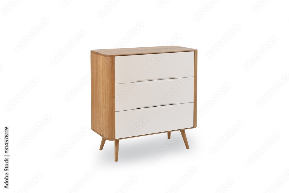 New drawer isolated on white background Stock Photo | Adobe Stock