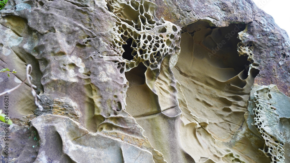 Volcanic rock cooled lava, natural pattern on stones, natural pattern ...