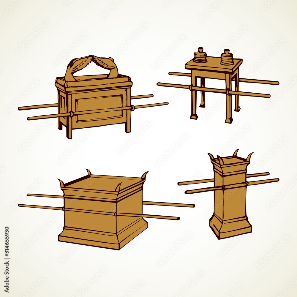 Altar. Vector drawing Stock Vector | Adobe Stock