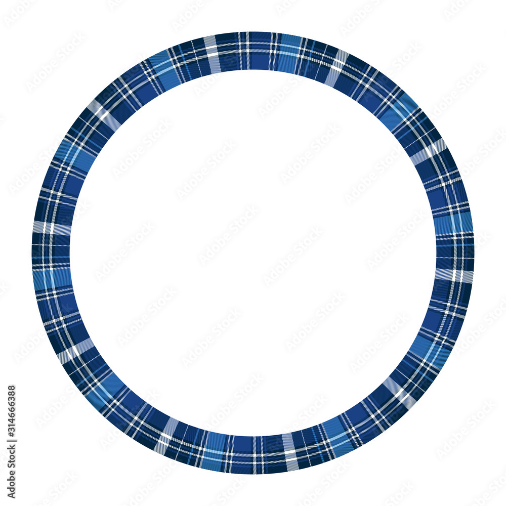Round frame vector vintage pattern design template. Circle border ...