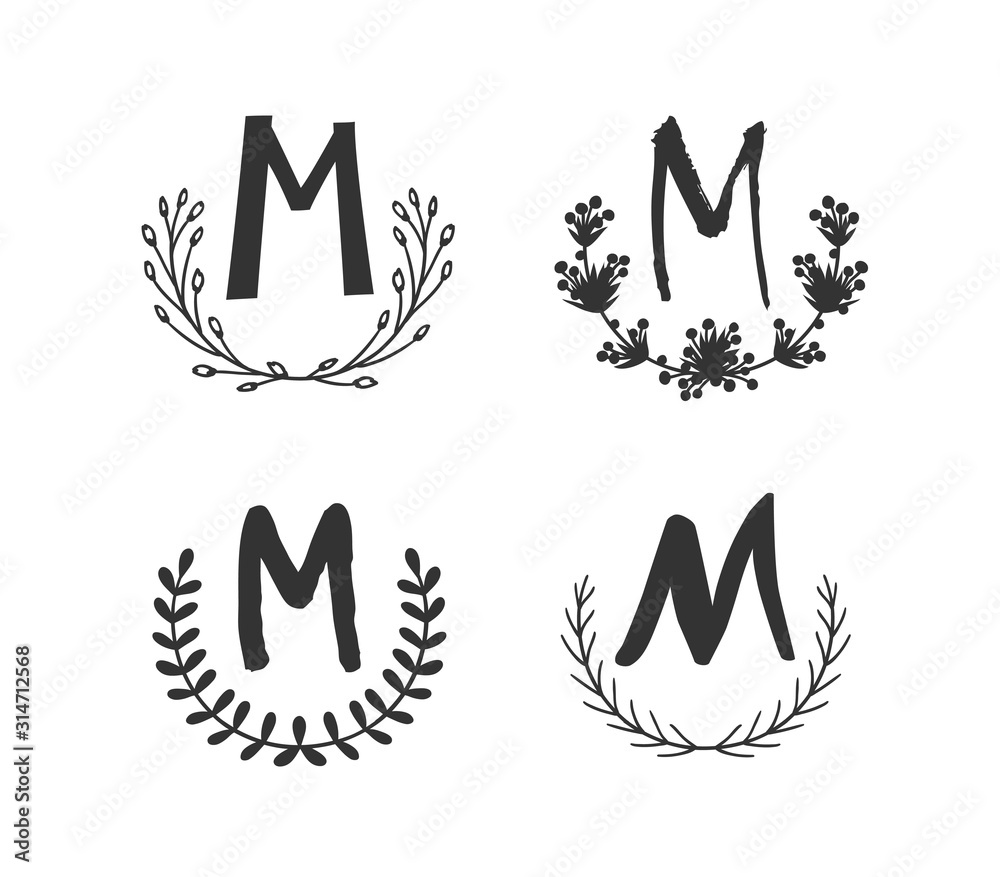 Letter M Drawing