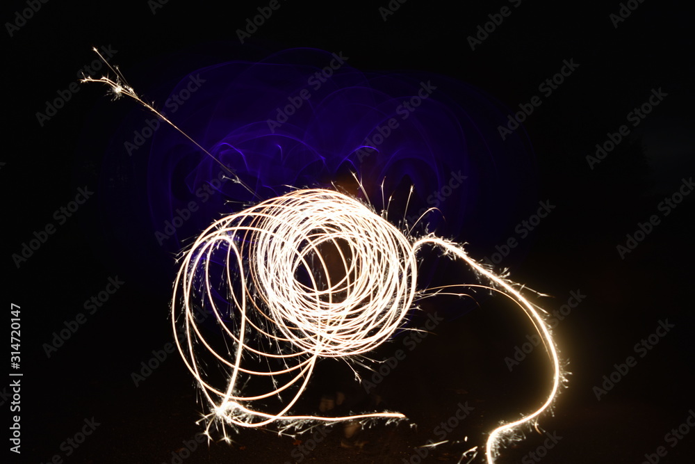 Light Painting Stock Photo | Adobe Stock