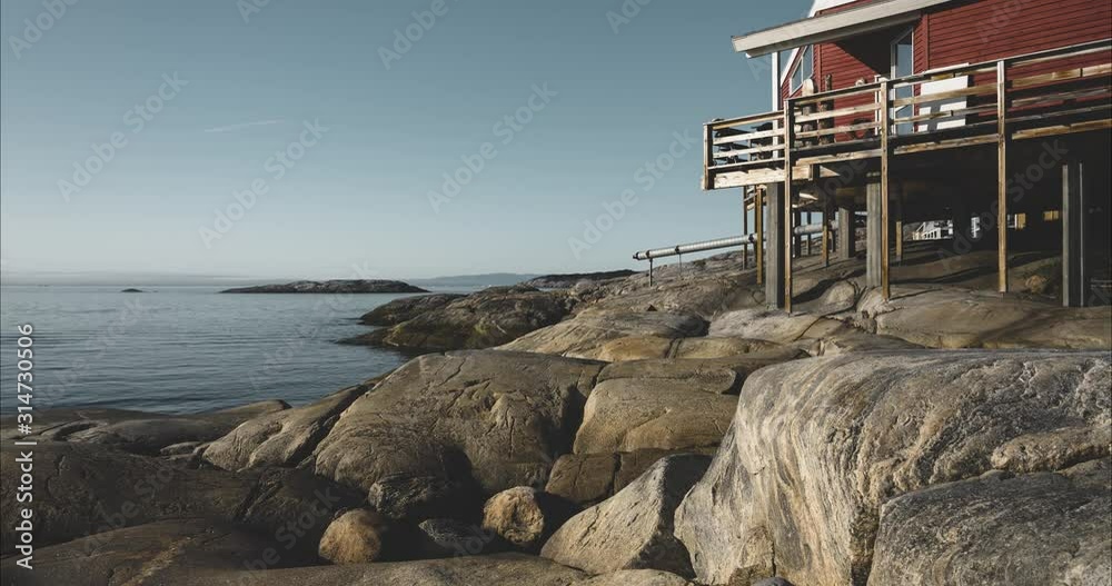 4k Timelapse Video clip of fog rolling into Icefjord in Ilulissat with ...