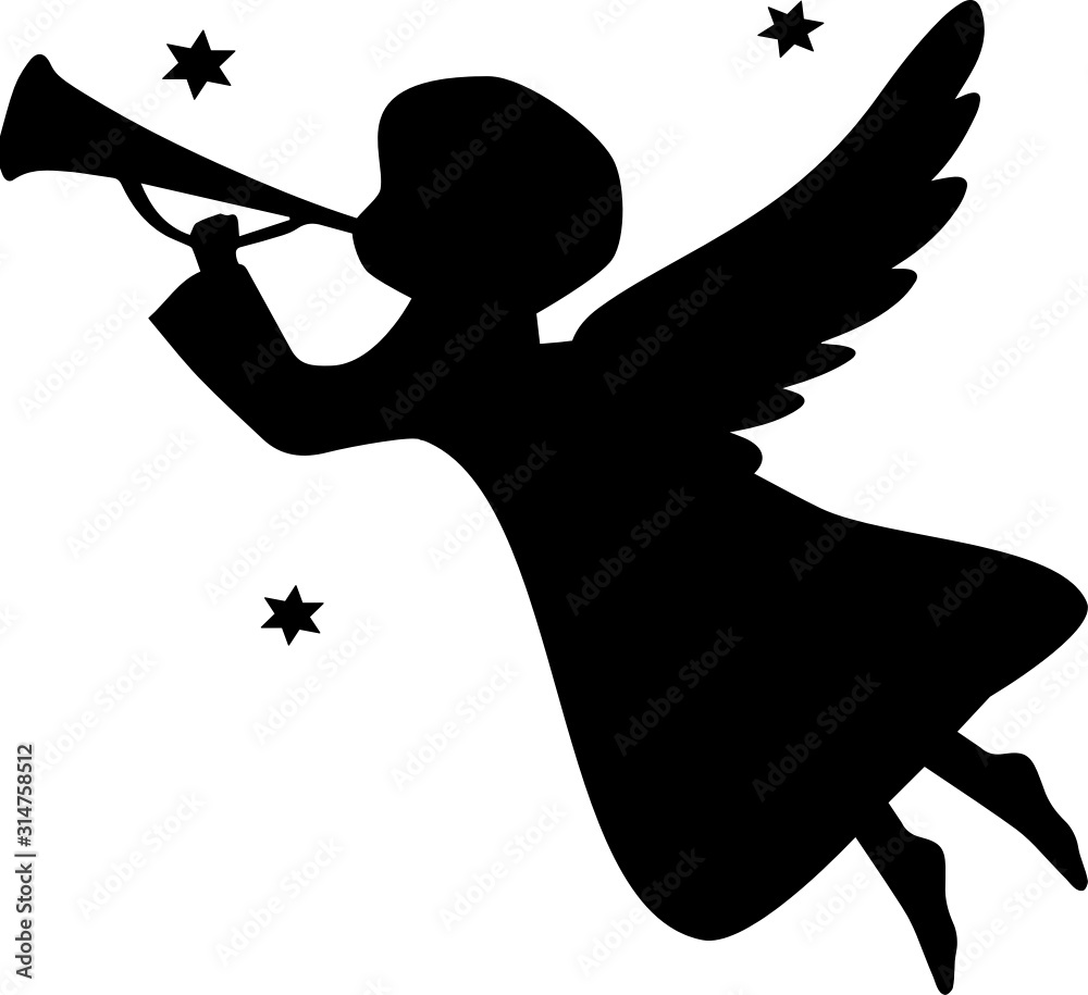Angel Stock Vector | Adobe Stock