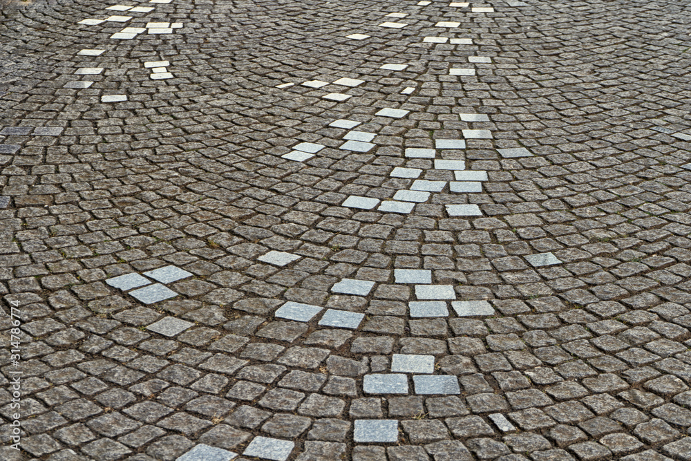 patterned paving tiles, cement brick floor background Stock Photo ...