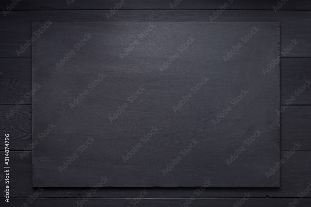 wooden nameplate at black background texture Stock Photo | Adobe Stock