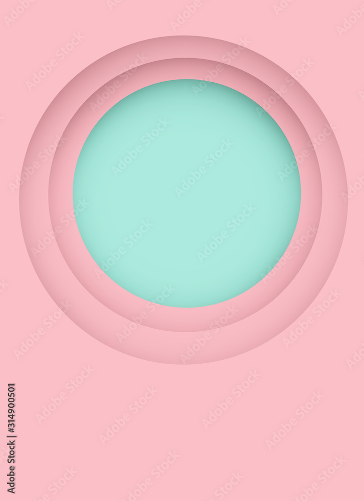 Mint Pink Background