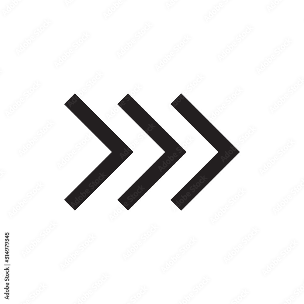 Next Arow icon Design Eps 10 Stock Vector | Adobe Stock