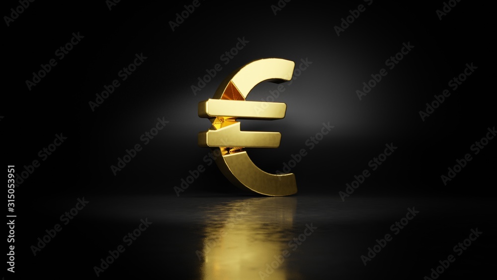 Euro Symbol 3d