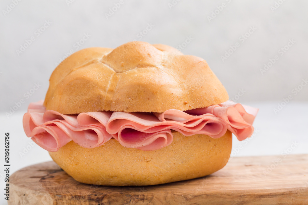 Italian Sandwich With Mortadella At Lois Toussaint Blog