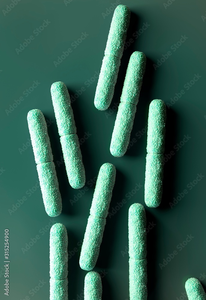 Clostridium botulinum bacteria Stock Photo | Adobe Stock